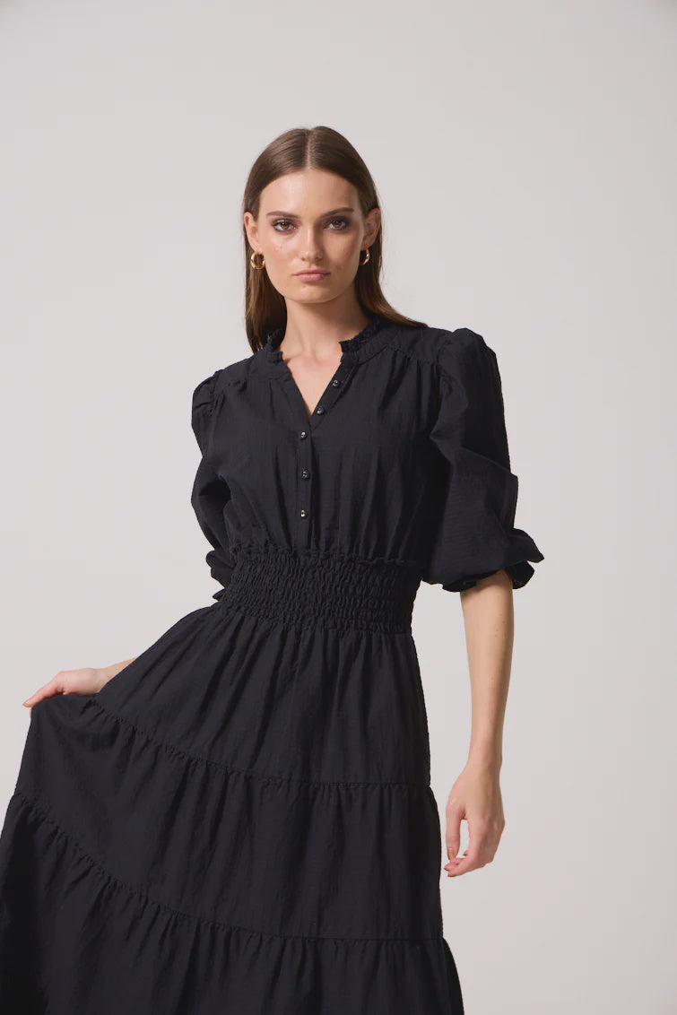 Izrah Dress - Black – Mungo & Jemima Clothing