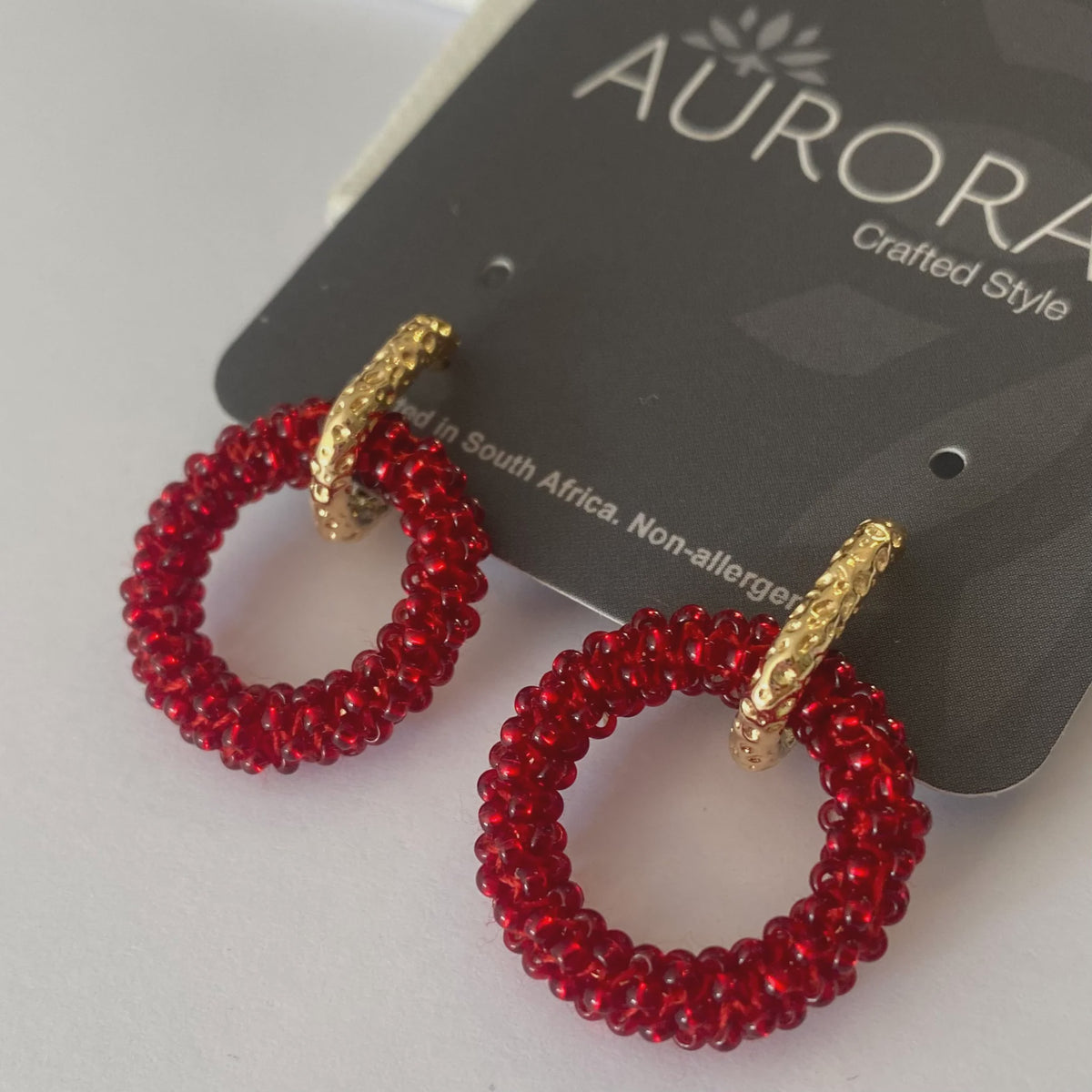 Princess Drops - Burgundy Gold – Mungo & Jemima Clothing